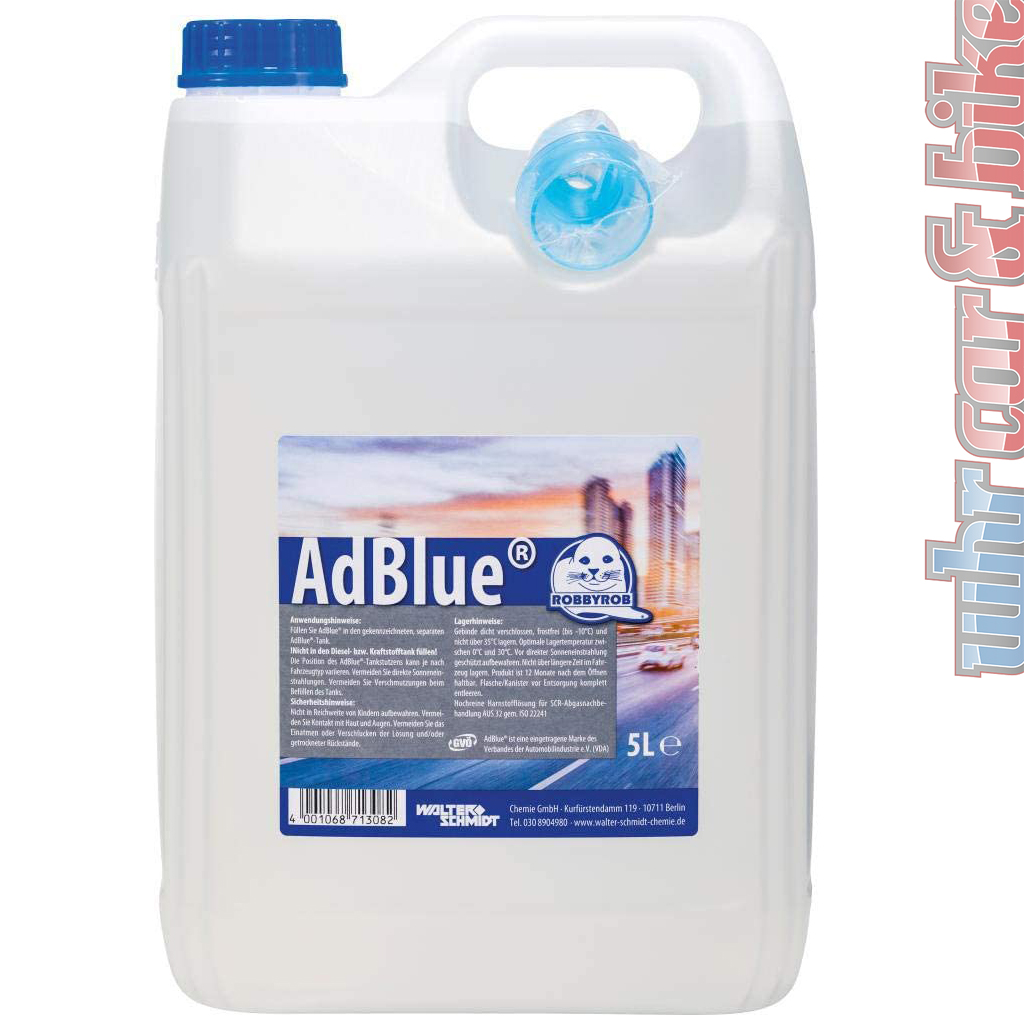 AdBlue® Kraftstoffzusatz für Dieselfahrzeuge mit SCR-Systemen 5L Made ...